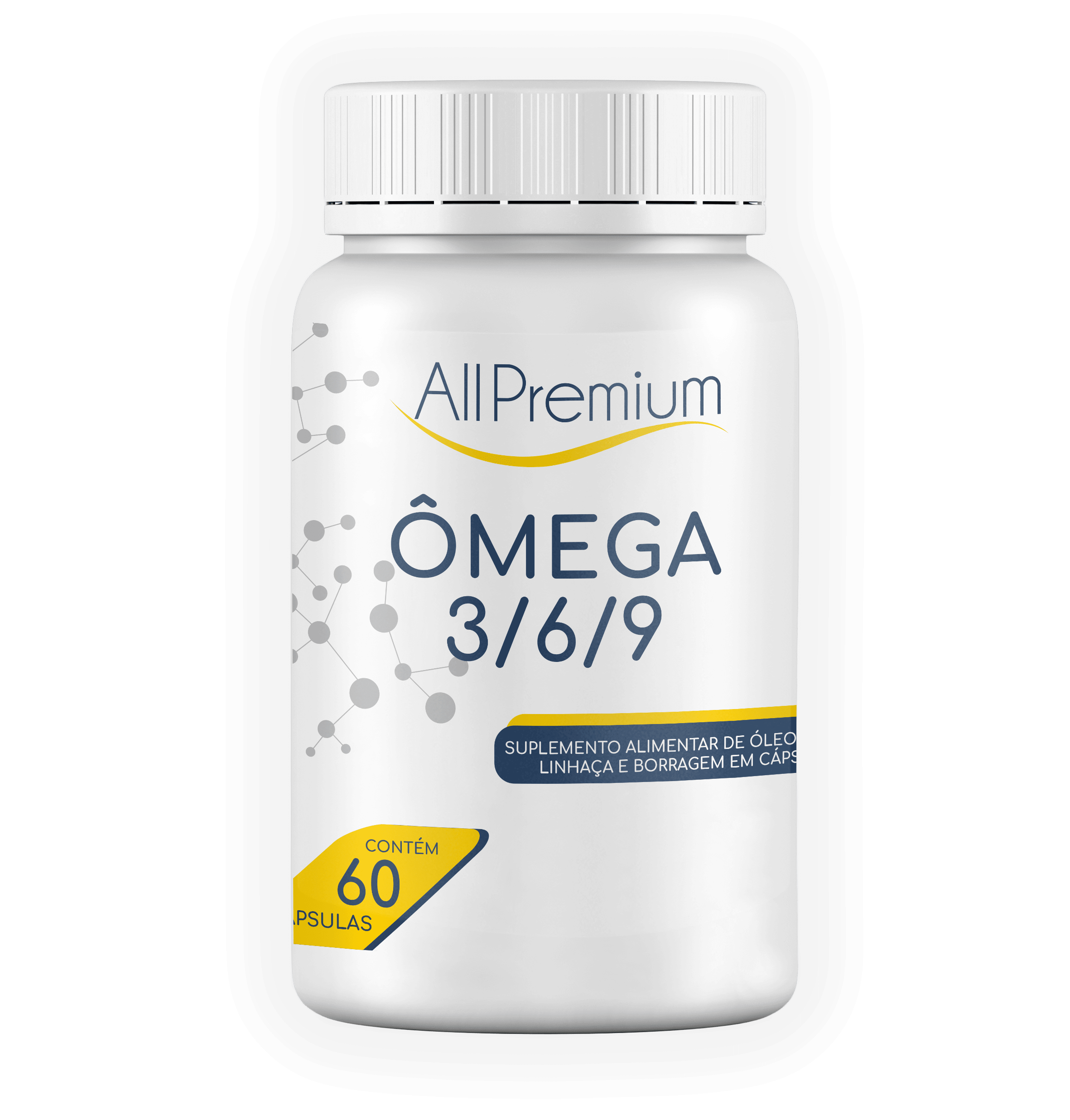 Ômega 3 6 9 - Controle seu colesterol - All Premium - Saúde em Equilíbrio